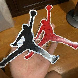 Hand Crafted | Other | Jordan Jumpman Logo Decal Sticker Size 5 78 ...